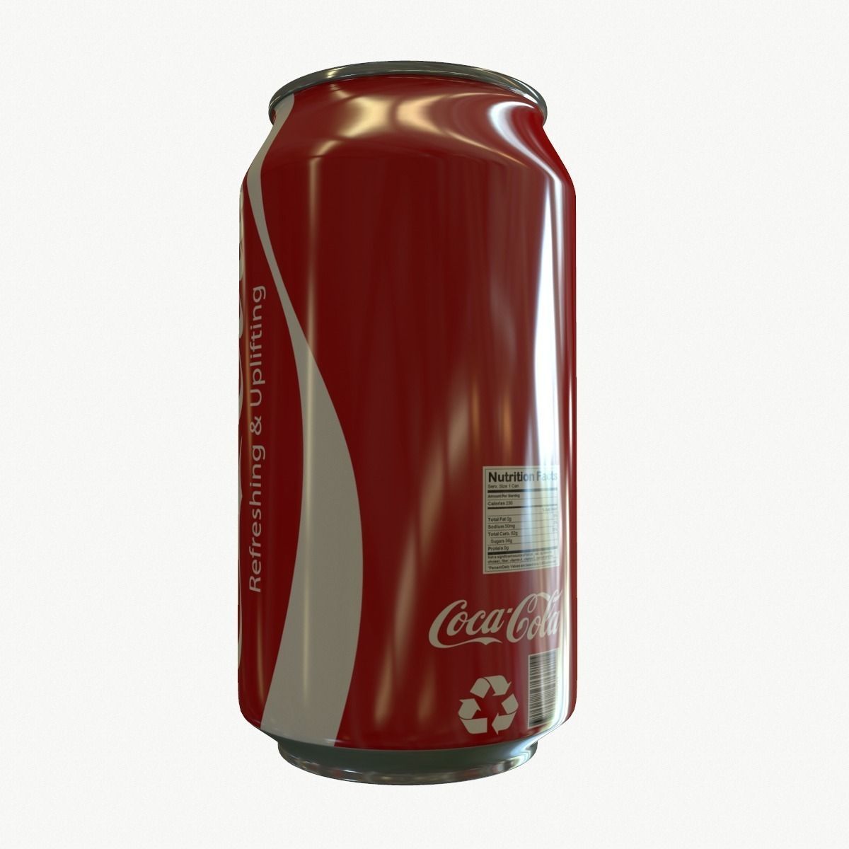 Realistic Coke Can 3D model | CGTrader