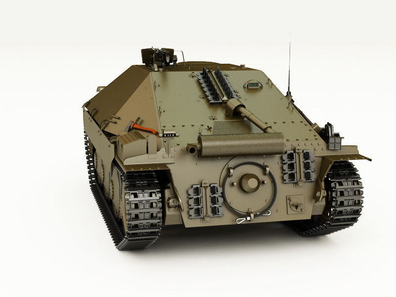 Jagdpanzer 38 Hetzer 3D model | CGTrader