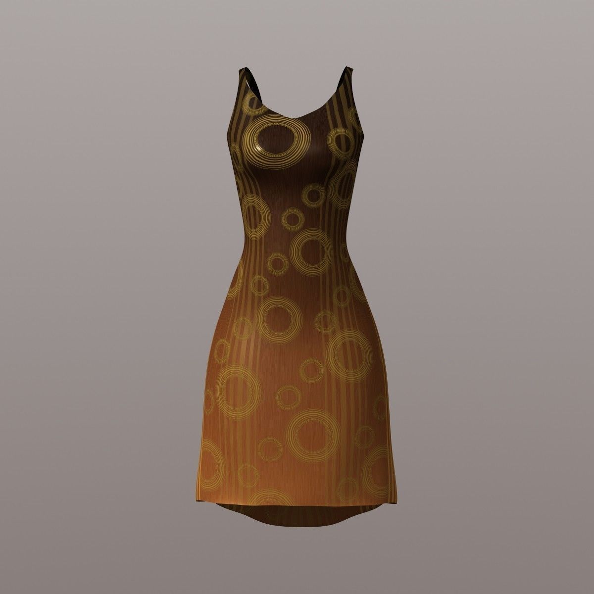 Stylish Dress 3D model | CGTrader