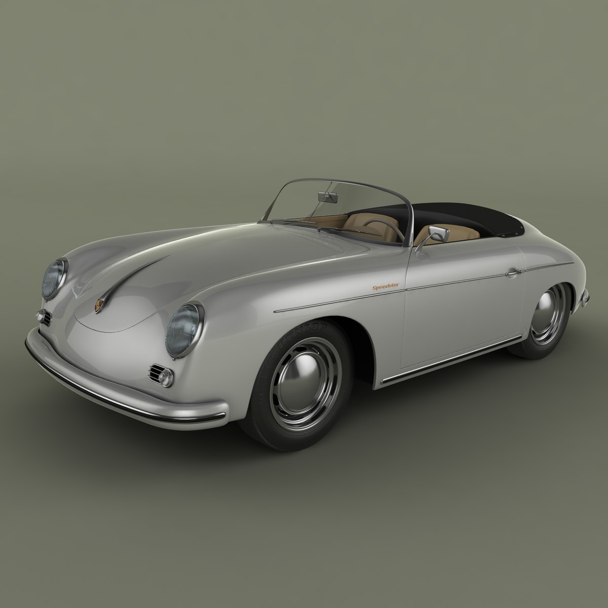 3D Model Porsche 356 A Speedster 1957 CGTrader 3d-model-porsche-356-a-speedster-1957-cgtrader