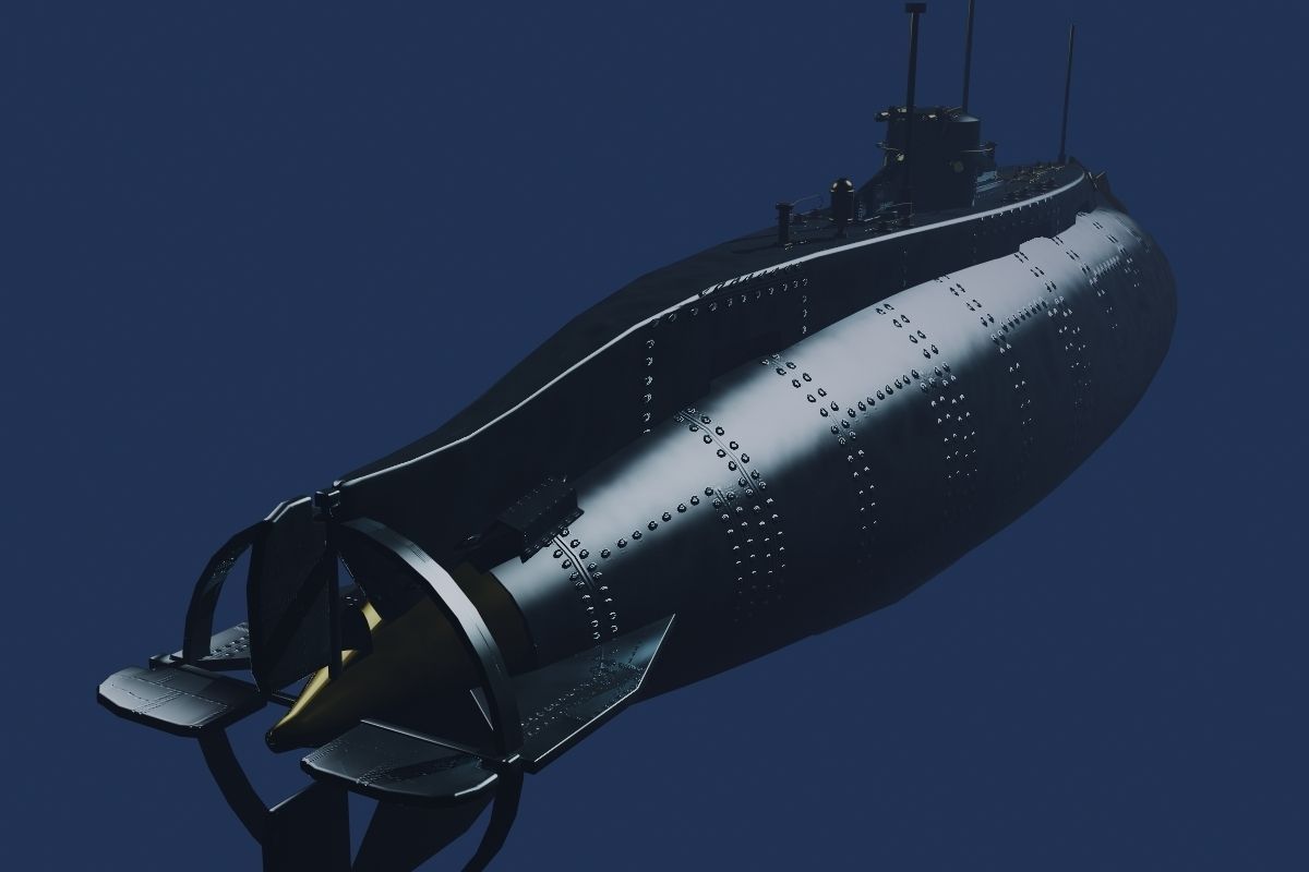 Holland sub model 3D model | CGTrader