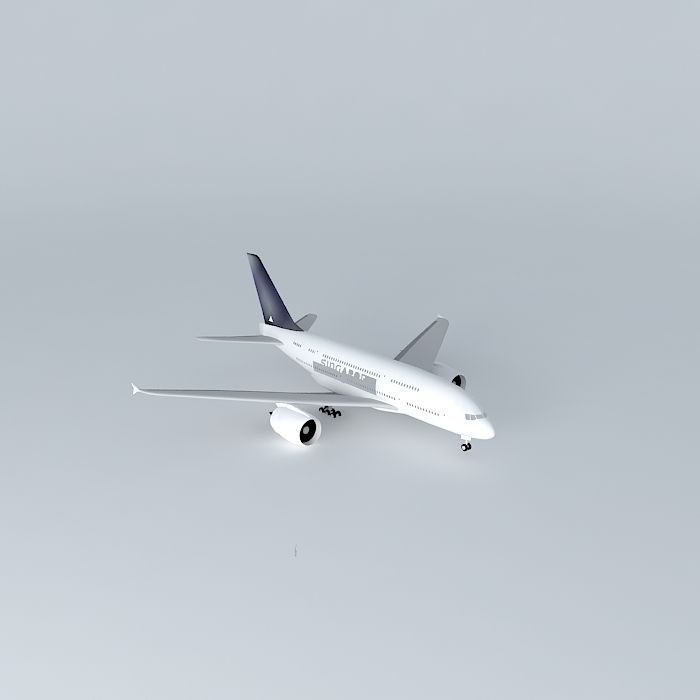 Airbus A370 free 3D model | CGTrader
