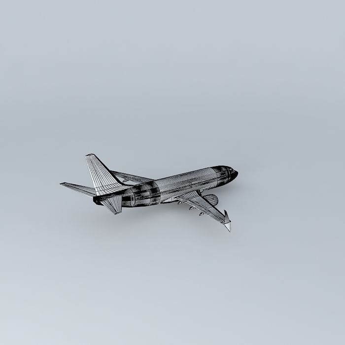 Template - Boeing 737 Max 7 free 3D model | CGTrader