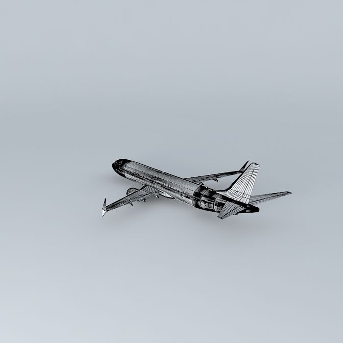 Template - Boeing 737 MAX 9 free 3D model | CGTrader