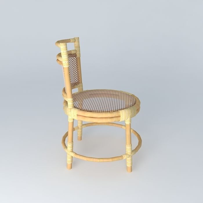 Rotan Chair free 3D model | CGTrader