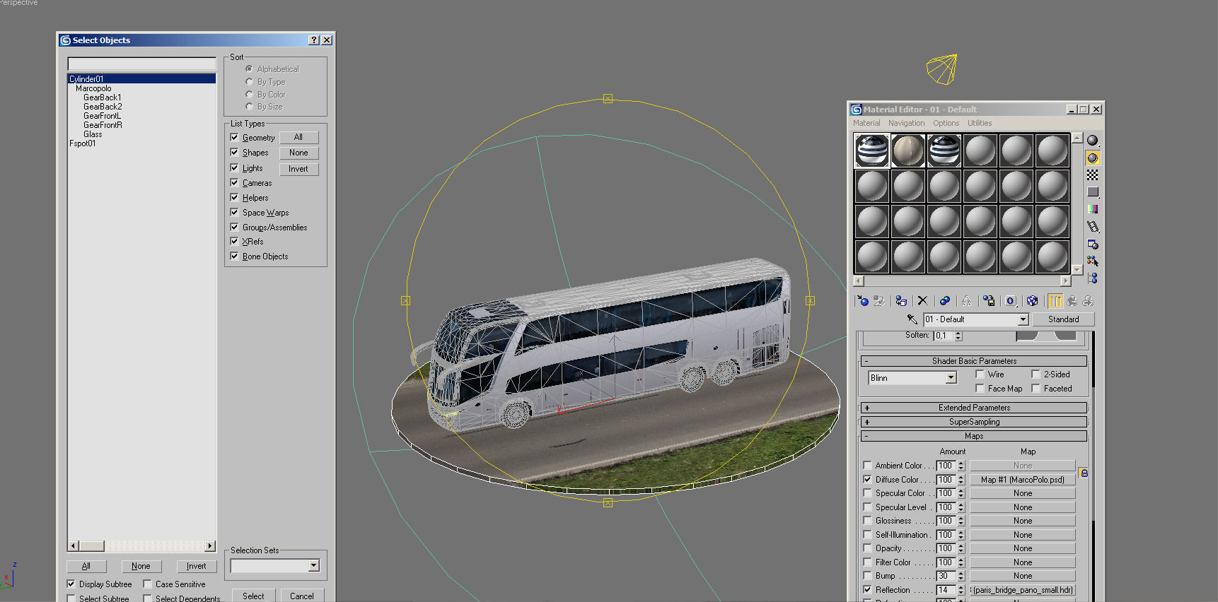 3D model Marcopolo G7 Paradiso 1800DD bus VR / AR / low-poly rigged | CGTrader