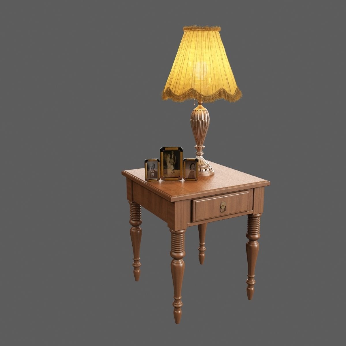 Old lamp free 3D Model MAX | CGTrader.com