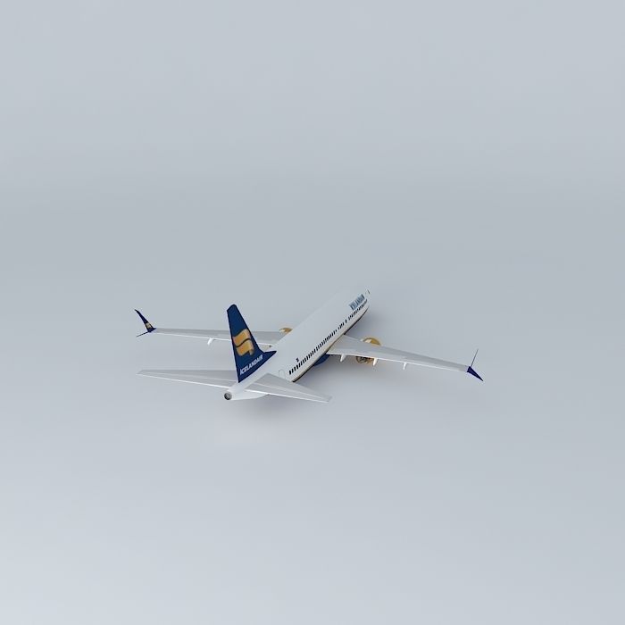 Icelandair Boeing 737 MAX 8 3D model | CGTrader