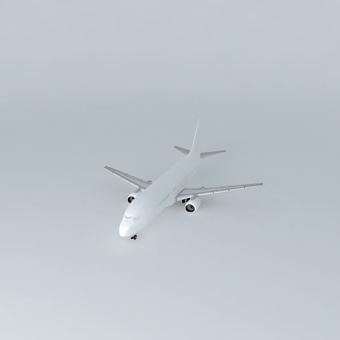 Template Boeing 737 400 737 Classic free 3D model | CGTrader