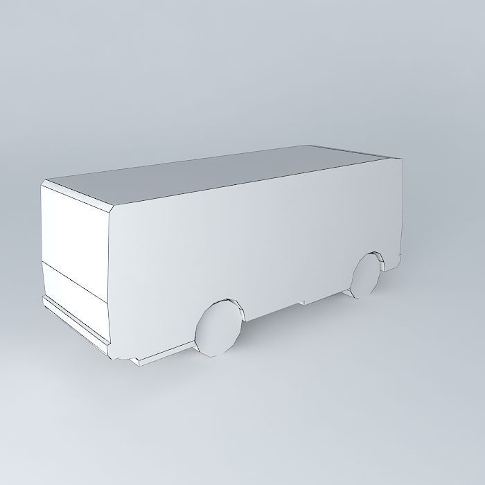 Russian BUS PAZ free 3D model | CGTrader