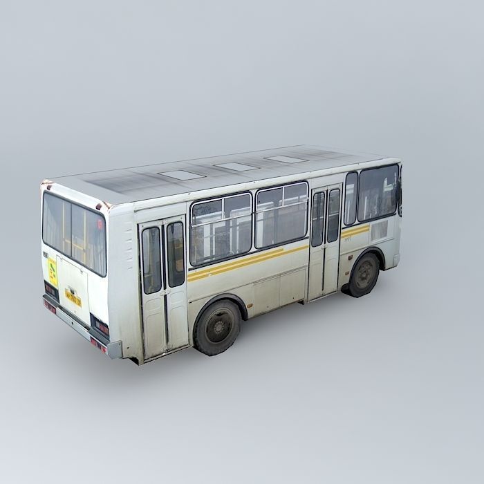 Russian BUS PAZ free 3D model | CGTrader