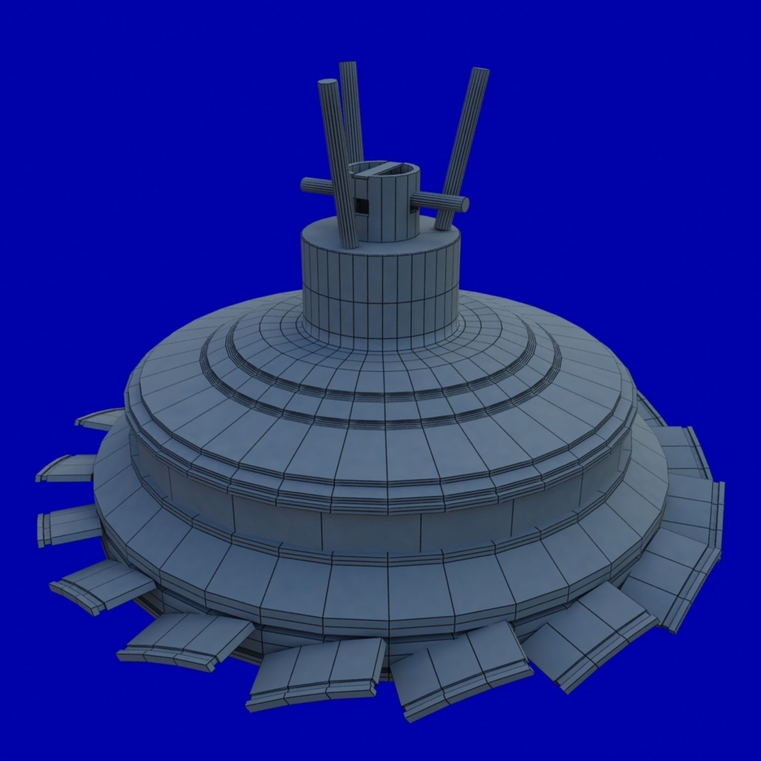 3D model Bouncing Betty Explosive VR / AR / low-poly | CGTrader