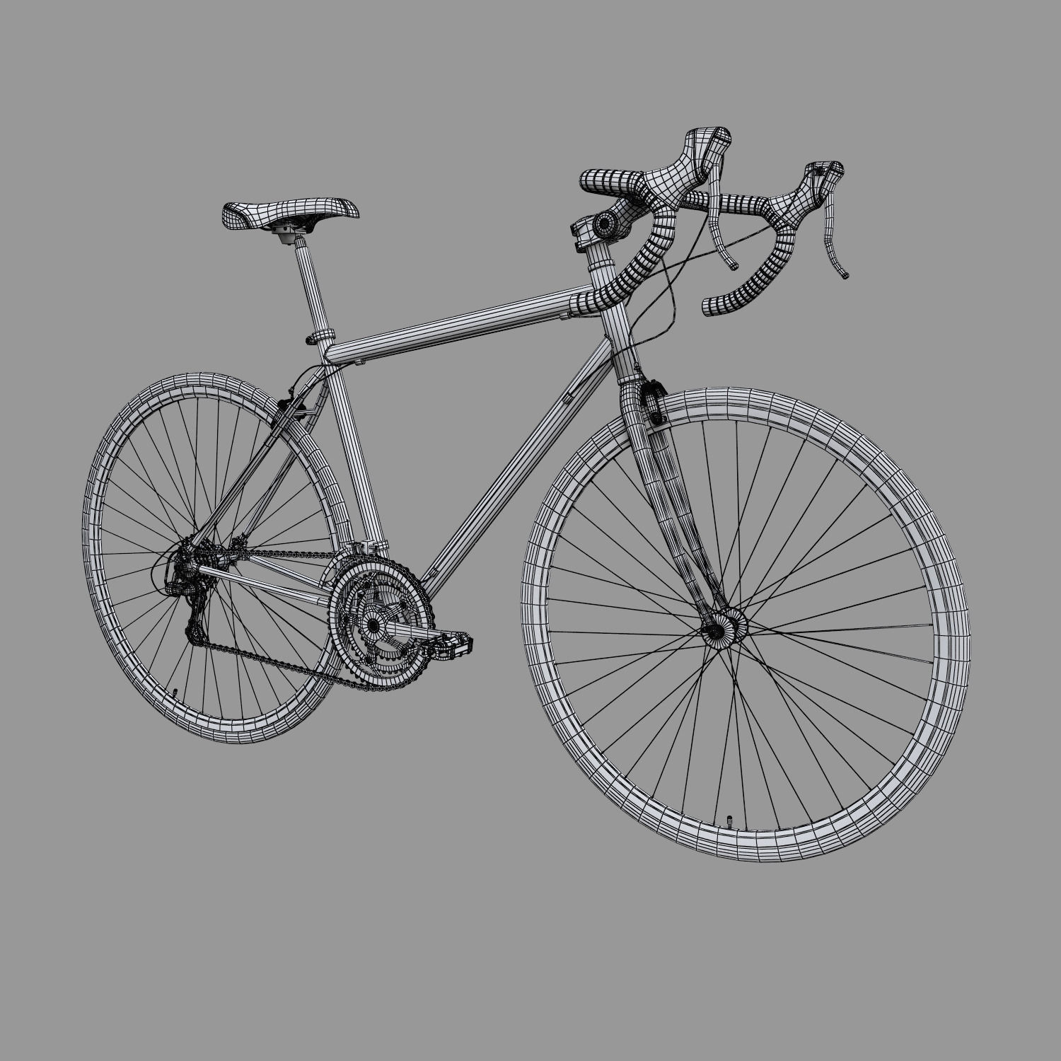 Road bike 3D model | CGTrader
