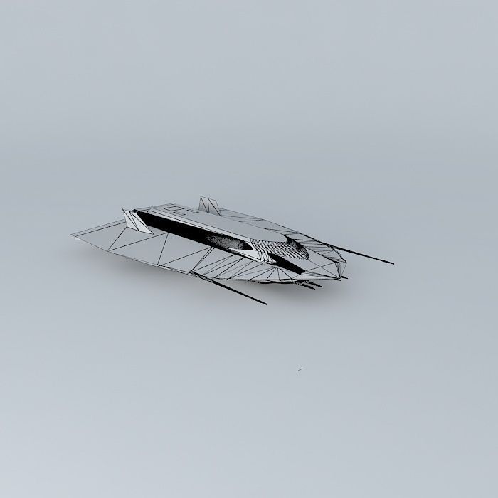 XF HALF Assault fighter class free 3D model | CGTrader