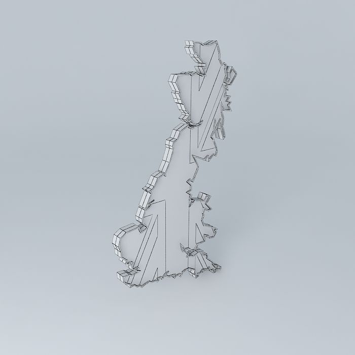 UK United Kingdom Flag 3D model | CGTrader