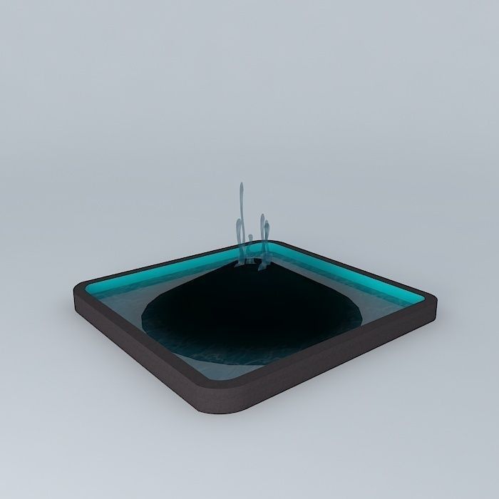 Retro Penguin Fountain - SeaWorld Orlando 3D model | CGTrader