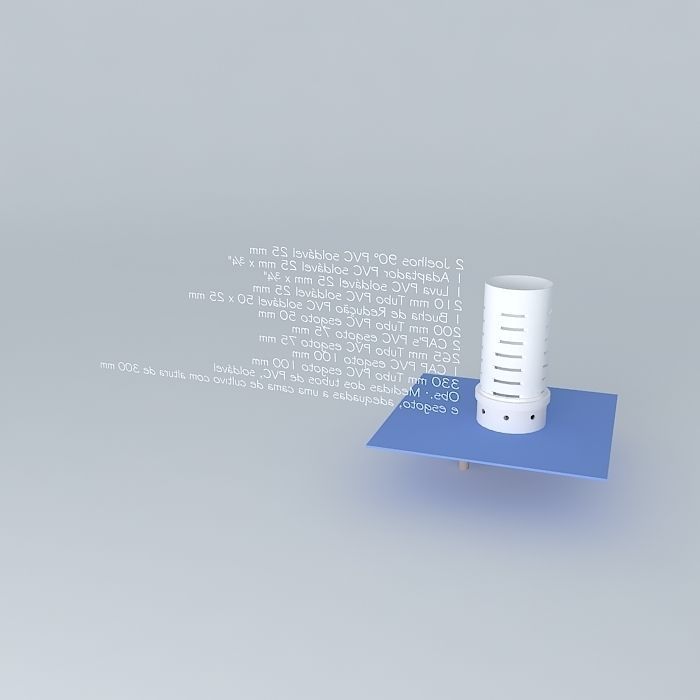 Mini Siphon Bell Affnan 3D model | CGTrader