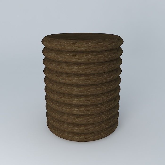 Cork Screw Stool 3D Model MAX OBJ 3DS FBX STL DAE | CGTrader.com