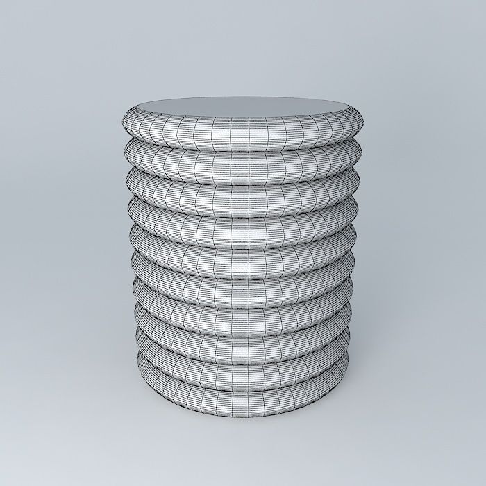 Cork Screw Stool 3D Model MAX OBJ 3DS FBX STL DAE | CGTrader.com