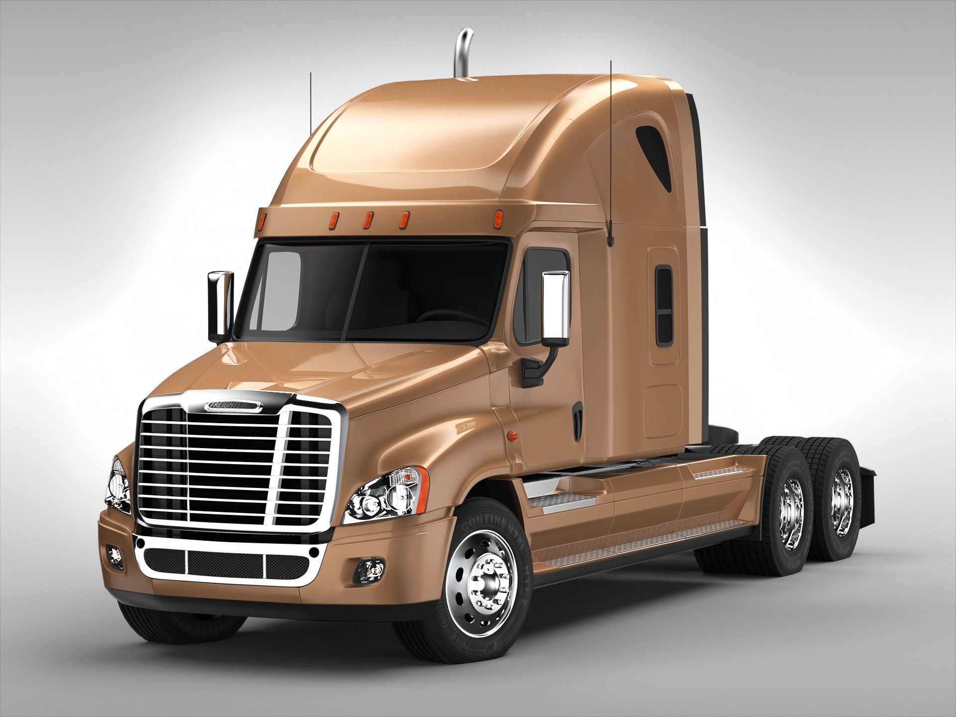 Freightliner Cascadia 3D model | CGTrader