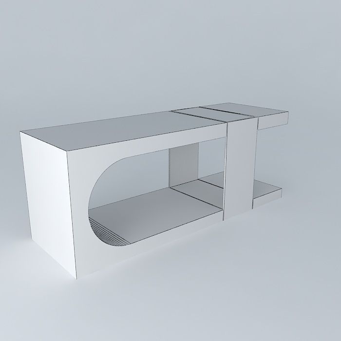 LUMA Strap Bench 3D model | CGTrader