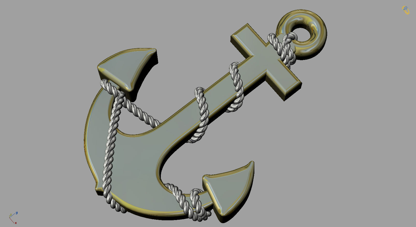 Anchor free 3D model 3D printable | CGTrader