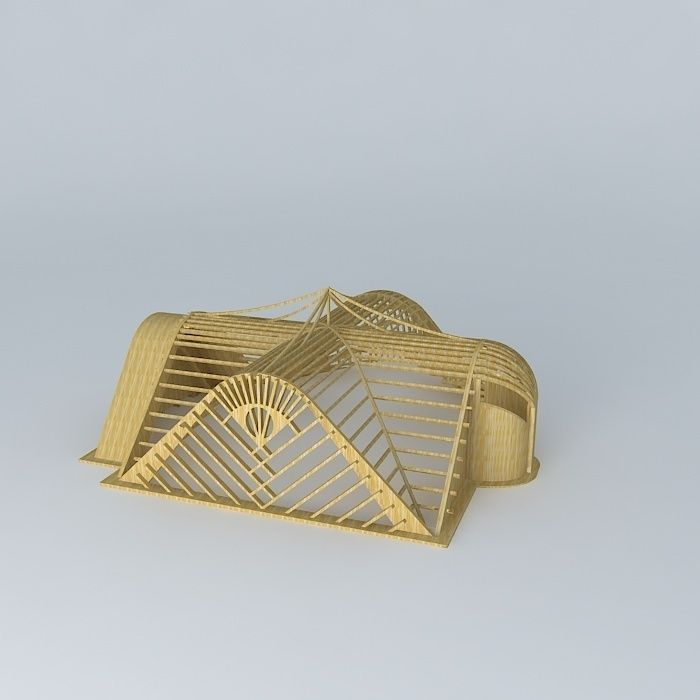 Structural wood free 3D model | CGTrader