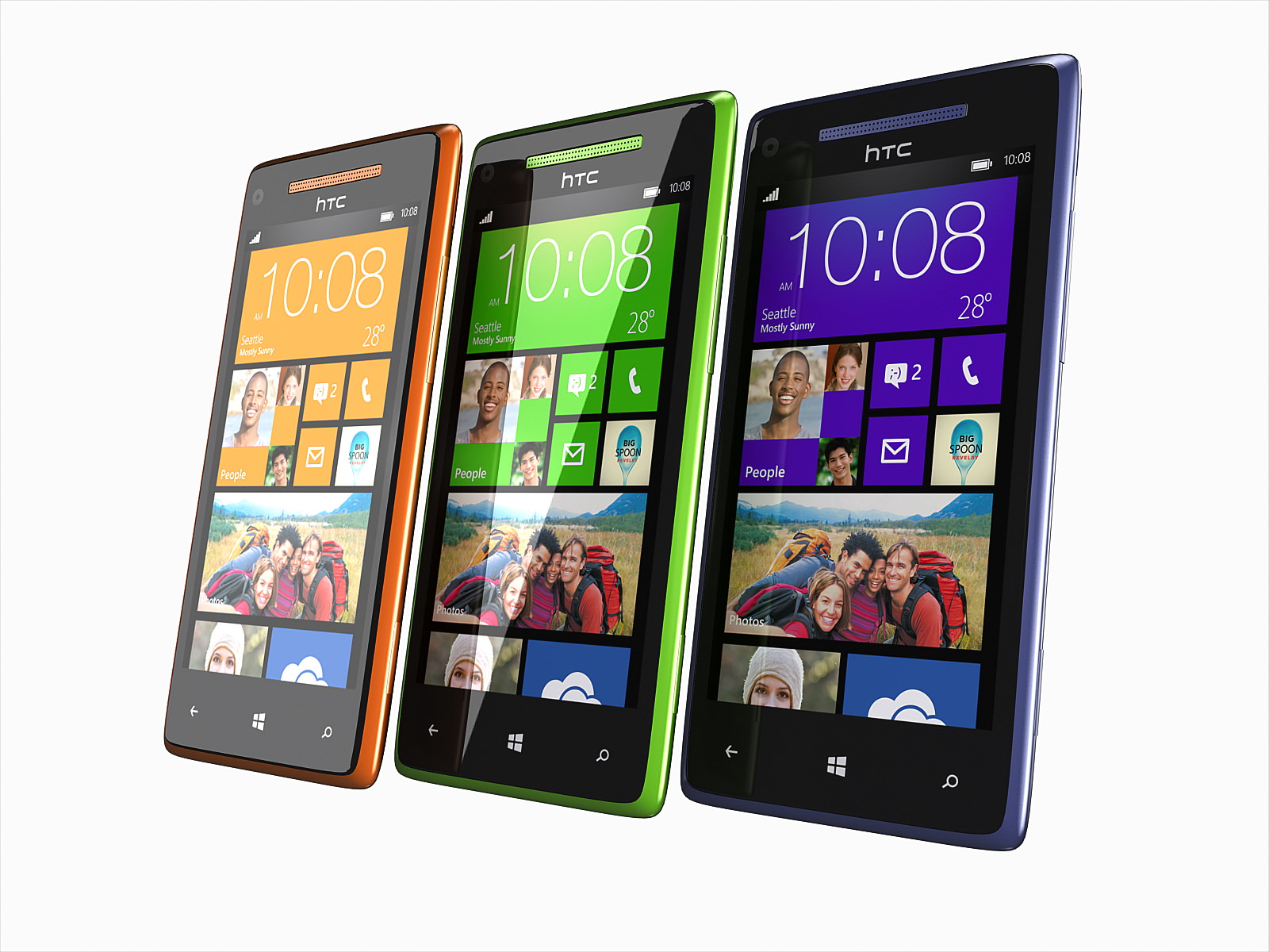 HTC Windows Phone 8x 3D Model MAX OBJ 3DS FBX | CGTrader.com