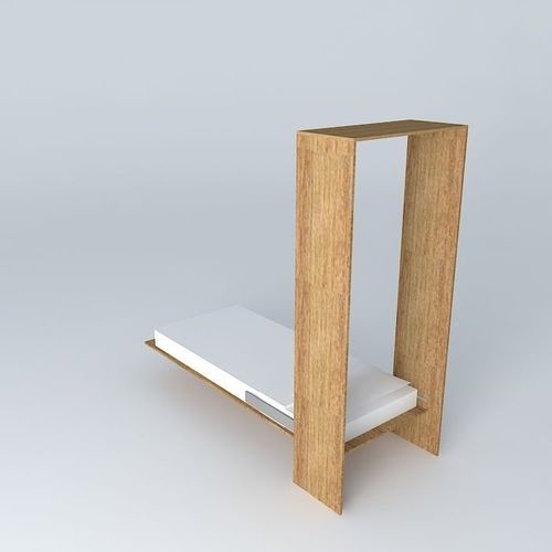 Murphy's Bed 90x200x40 3D Model MAX OBJ 3DS FBX STL DAE - CGTrader.com