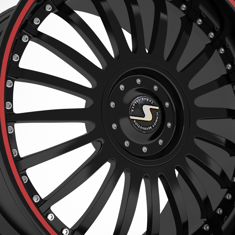 Schmidt rims collection 3D model | CGTrader