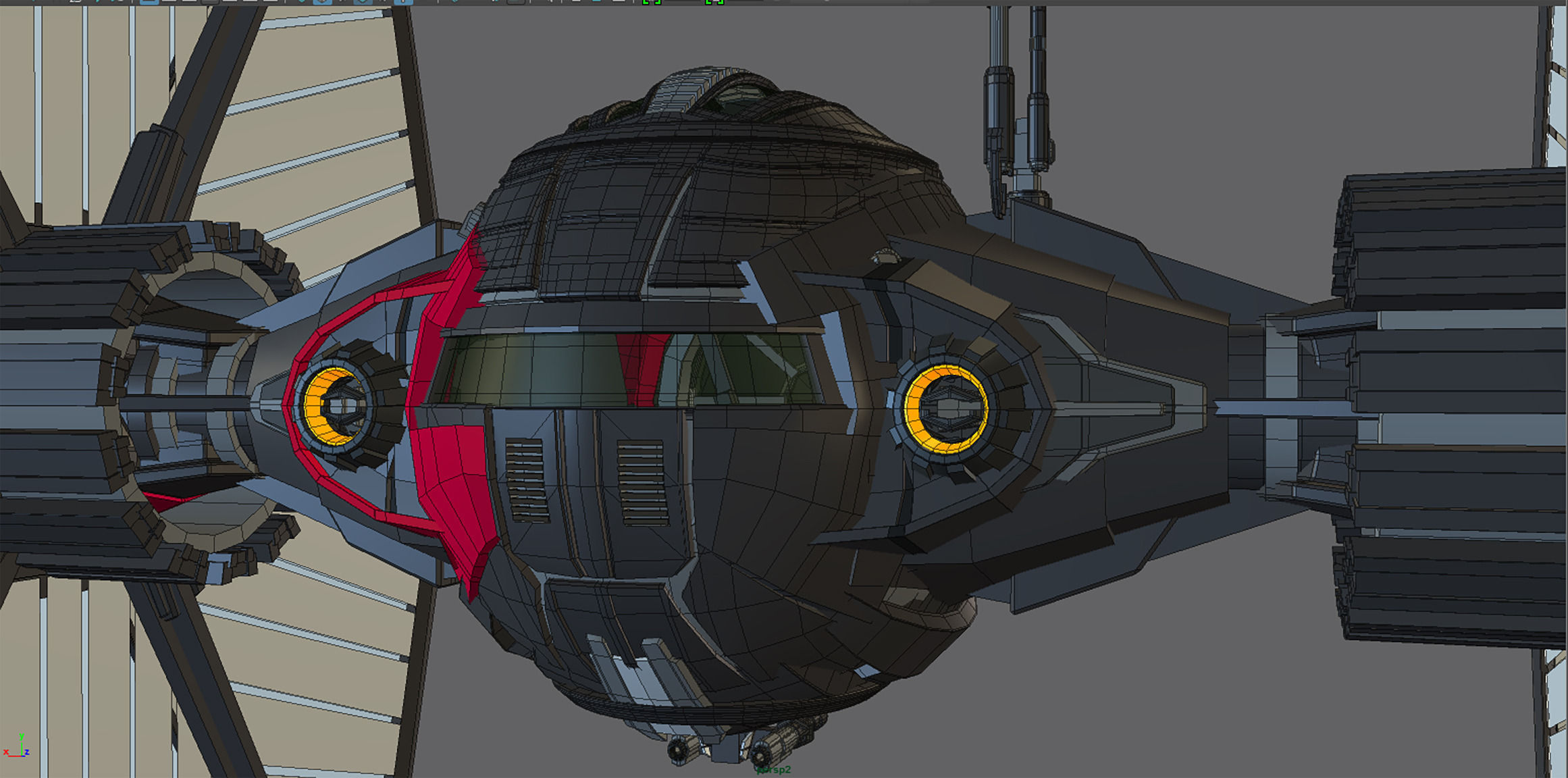 3D model First Order TIE VR / AR / low-poly | CGTrader