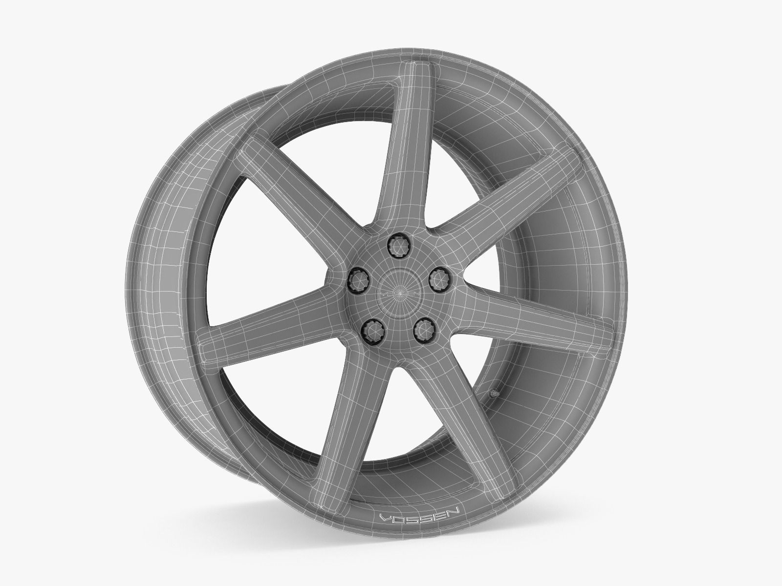 Rim Vossen CV7 3D model | CGTrader
