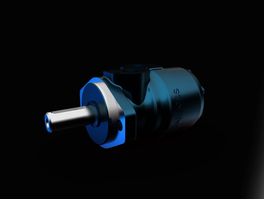 Danfoss Hydromotor OMR-160 free 3D model | CGTrader