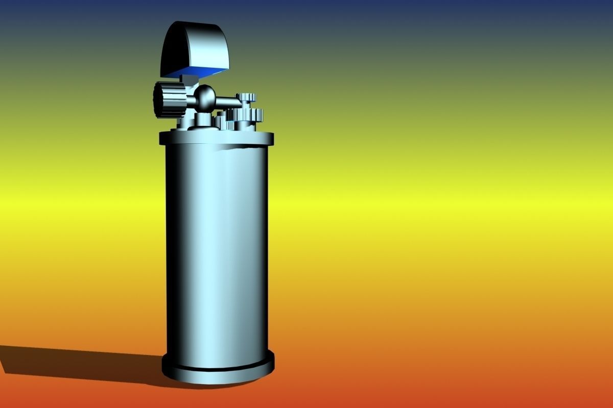 3D model Low poly Classic lighter VR / AR / low-poly | CGTrader