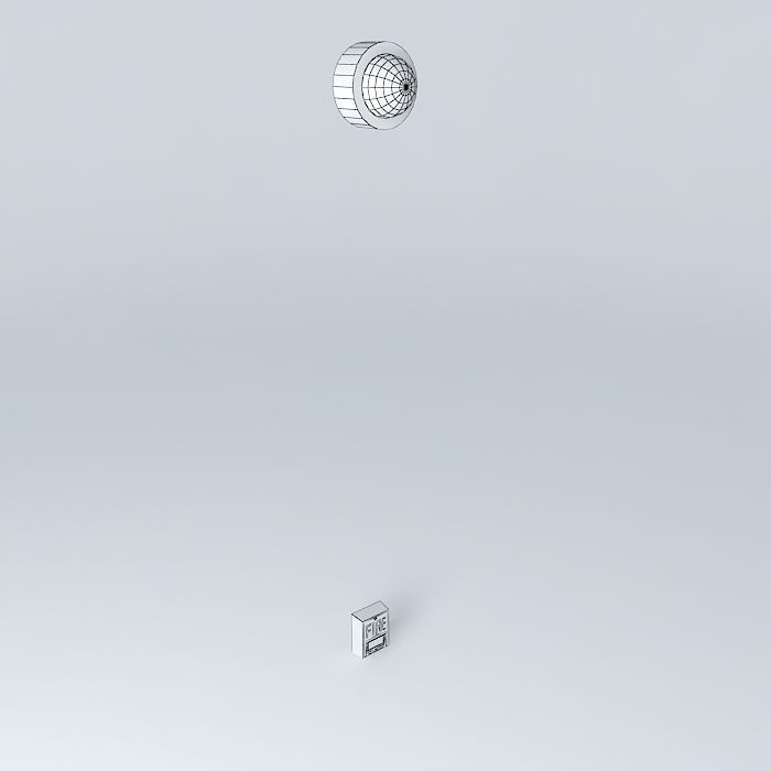 WTC fire alarm free 3D model | CGTrader