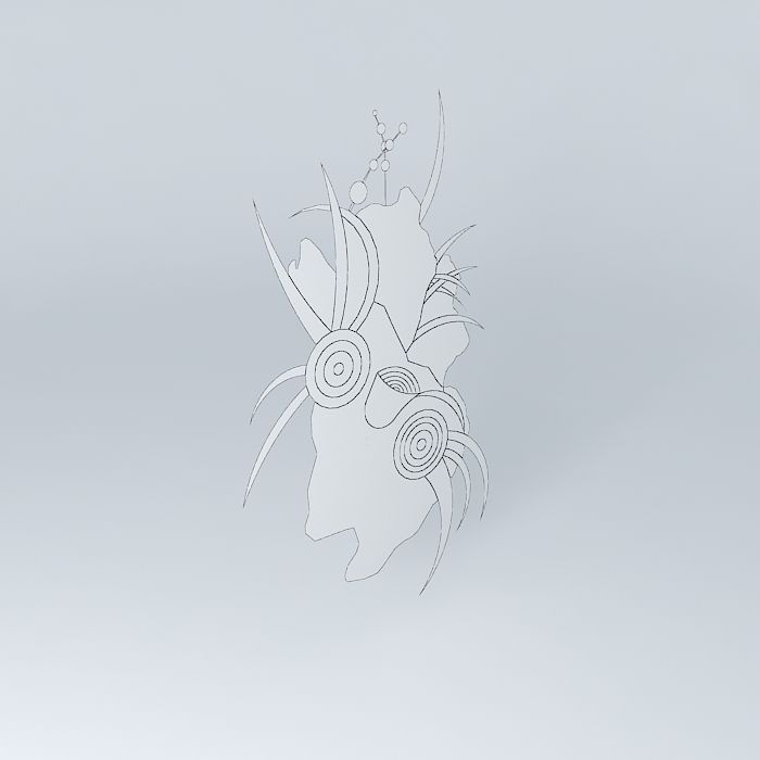 Graf Zeppelin 2 color panel free 3D model | CGTrader