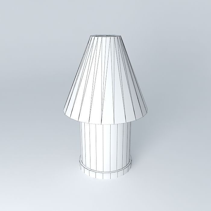 LAM lamp with shade free 3D model | CGTrader