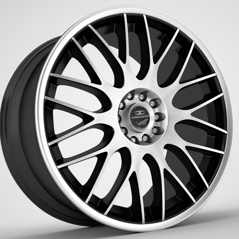 Barracuda wheel rims 3D model | CGTrader