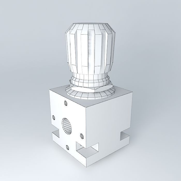 Regulator 3/8 free 3D model | CGTrader