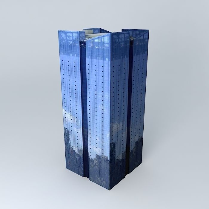 W Tower JK São Paulo Tower free 3D model | CGTrader
