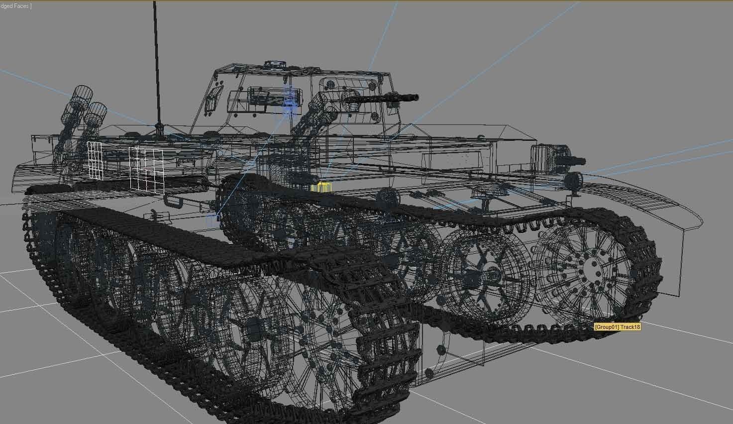 Panzer II Flamingo Flammpanzer Sdkfz 122 3D model | CGTrader