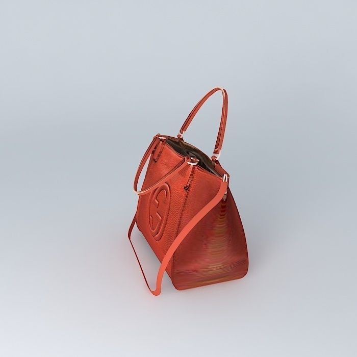 GUCCI Handbag 2 of 5 Colours free 3D model | CGTrader