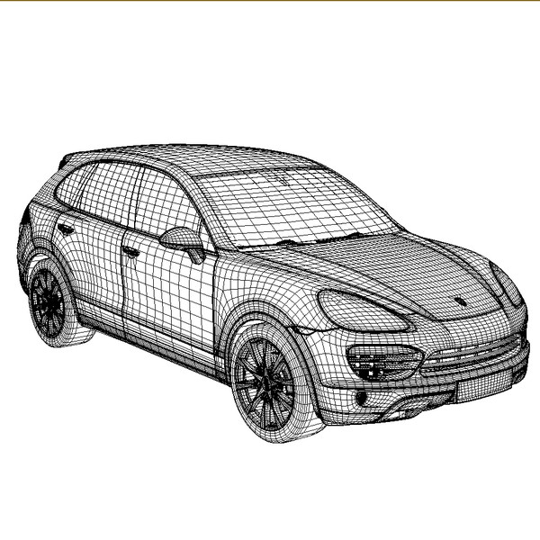 Porsche Cayenne 3D model | CGTrader