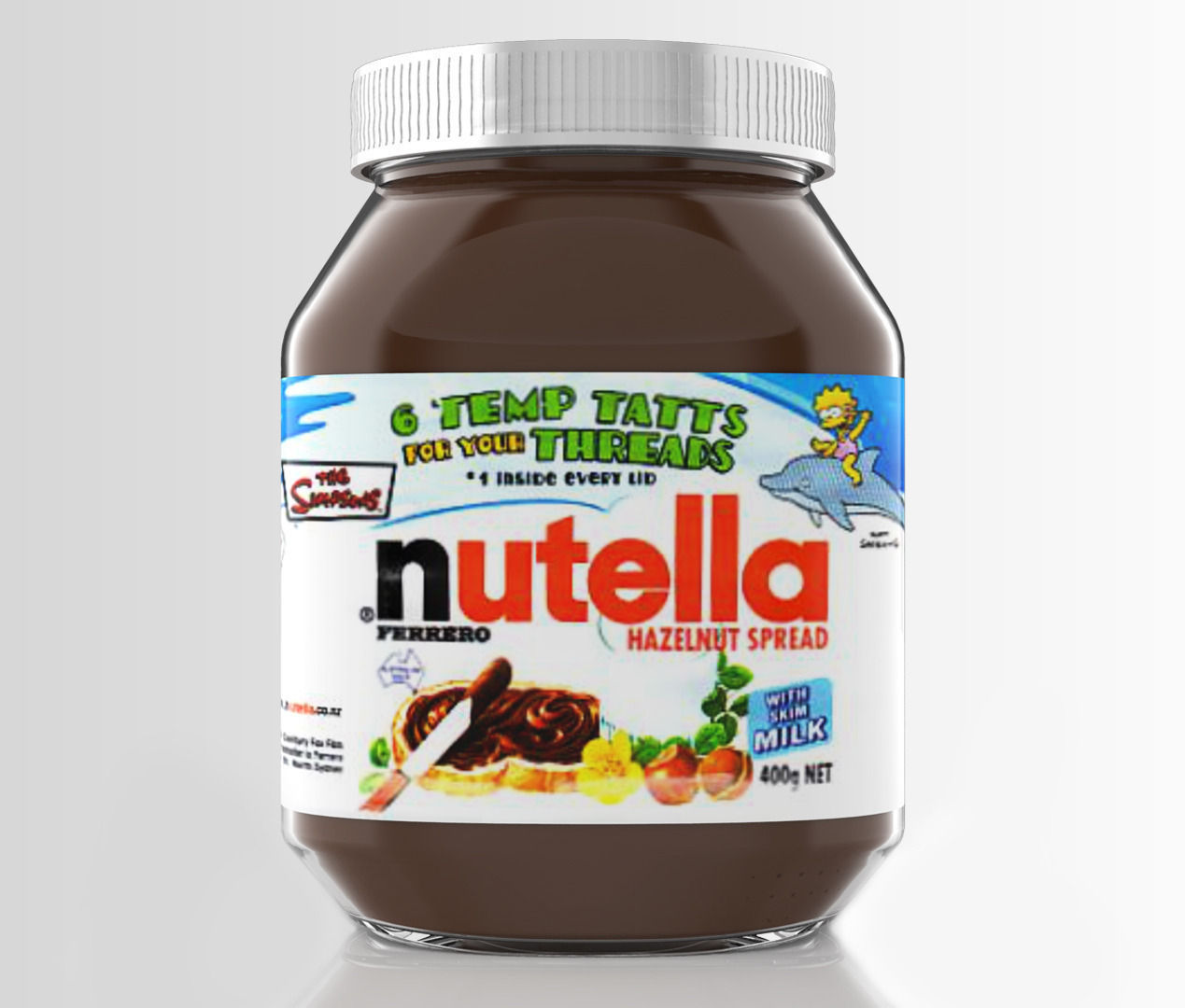 Nutella jar 3D model | CGTrader