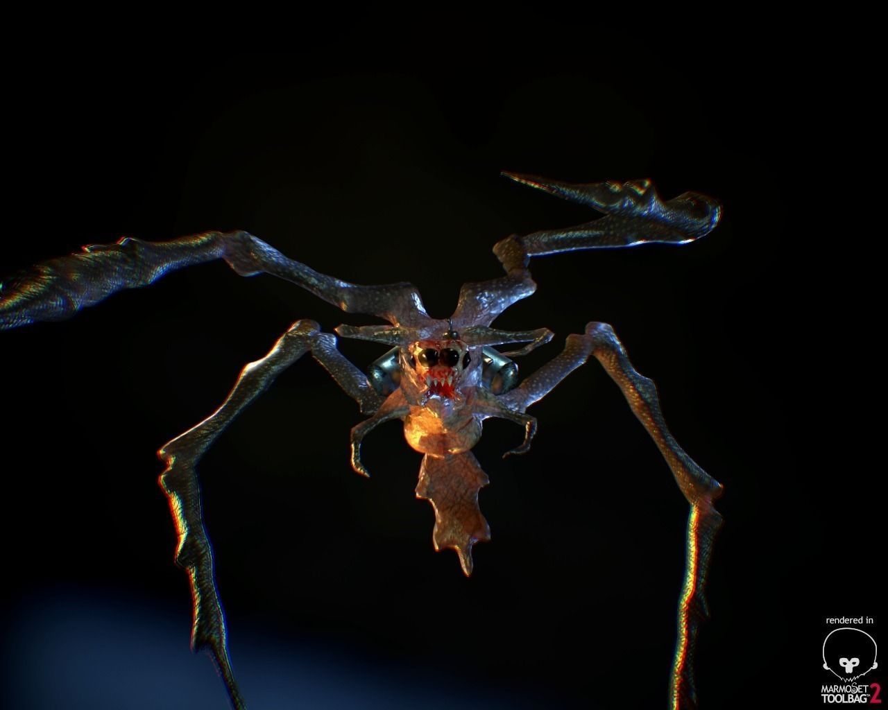 3D model Game Alien Pack 3 Characters LowPoly VR / AR / low-poly | CGTrader