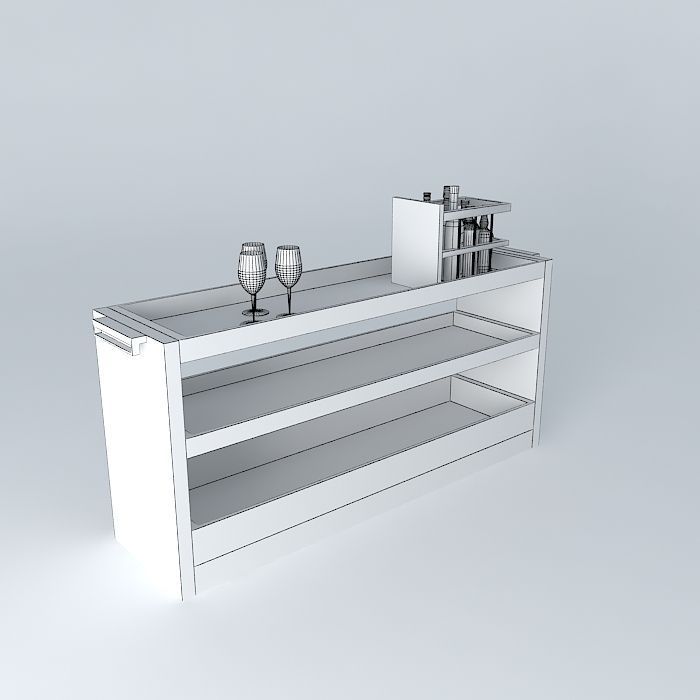 Bar Showcase free 3D model | CGTrader