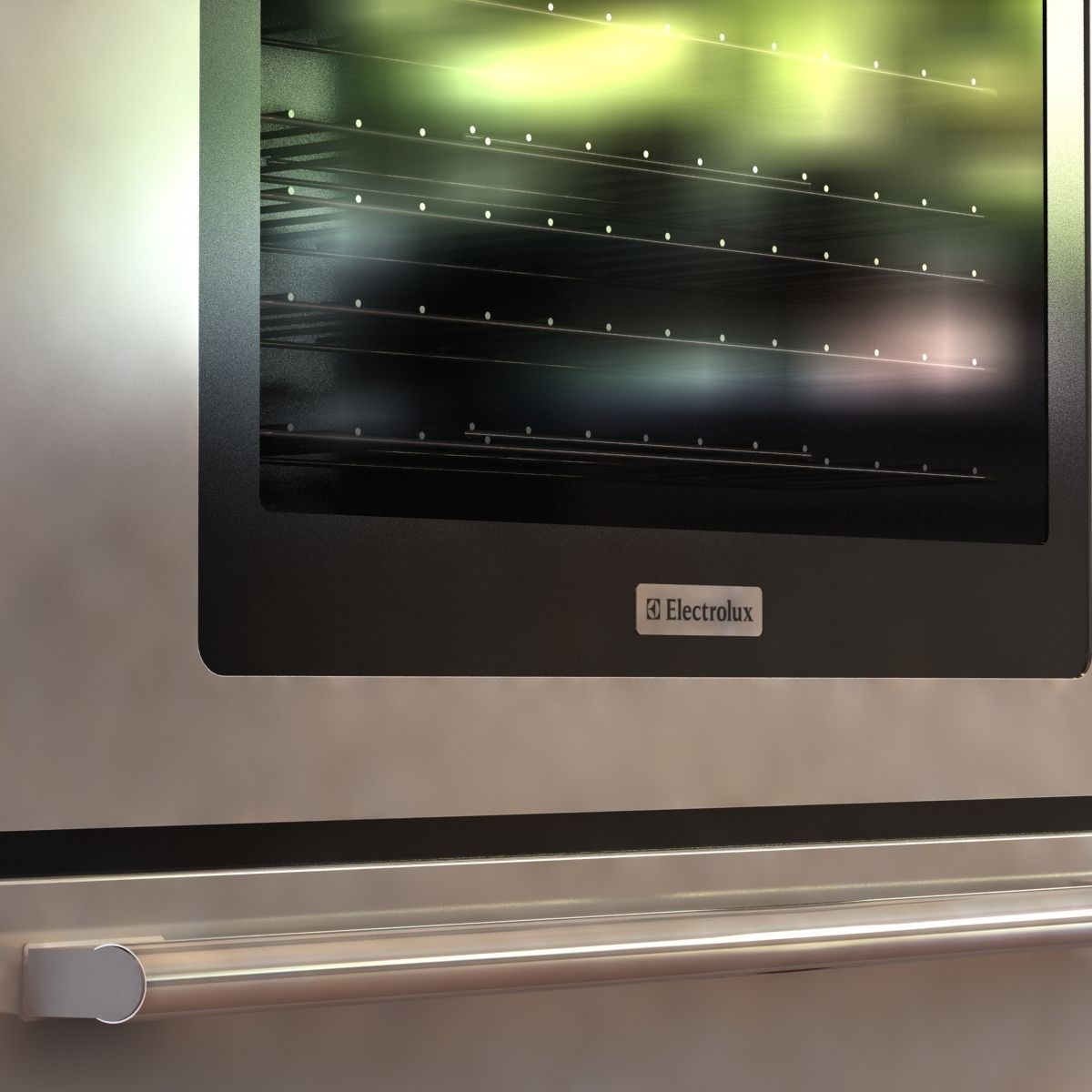 Electrolux EI30GF45QS gas range front control freestanding 3D model ...