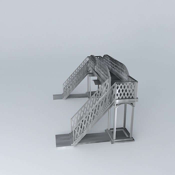 Eco Rail Track Walkover From our Plans Old Steam Days free 3D model ...