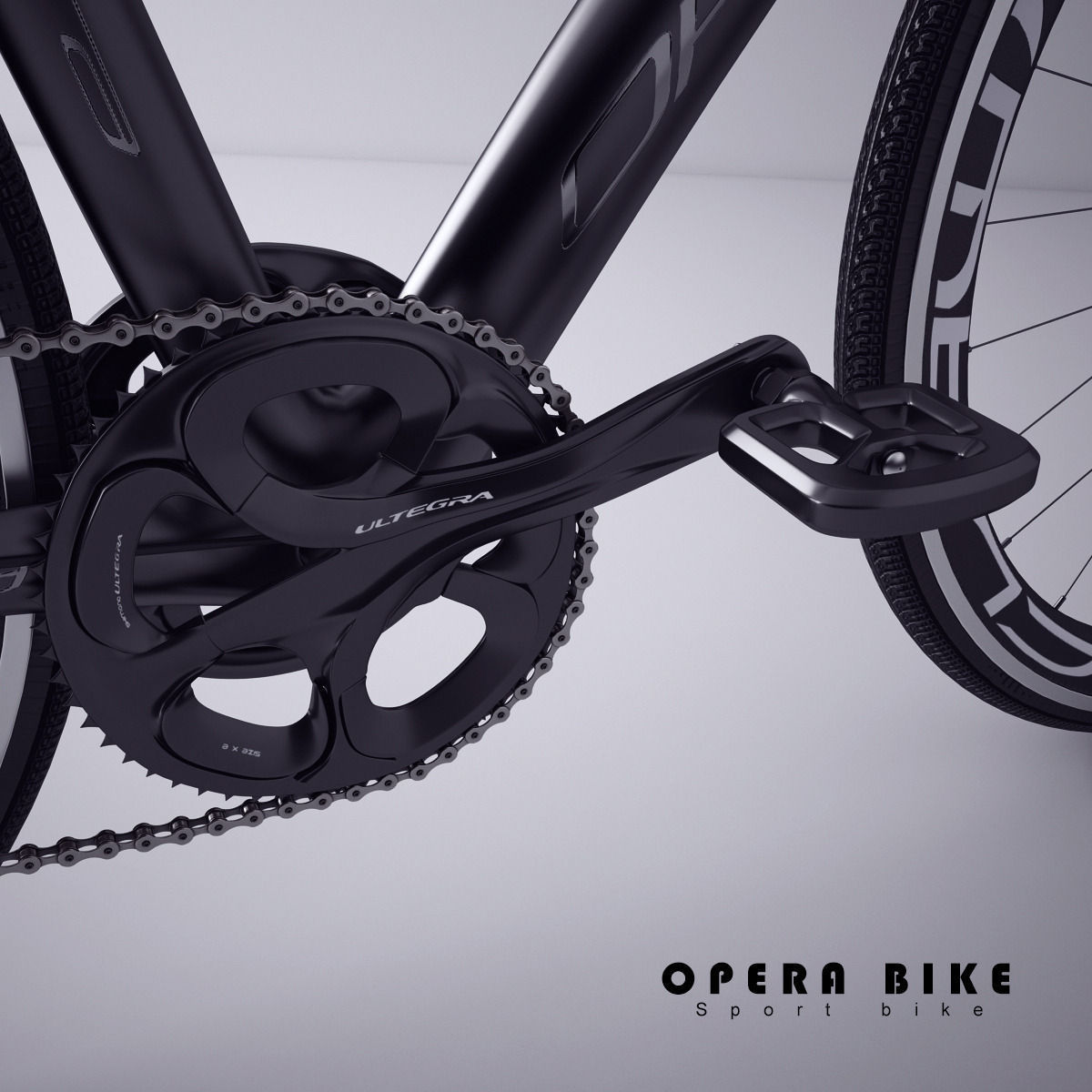 Opera Bicycle 3D model | CGTrader