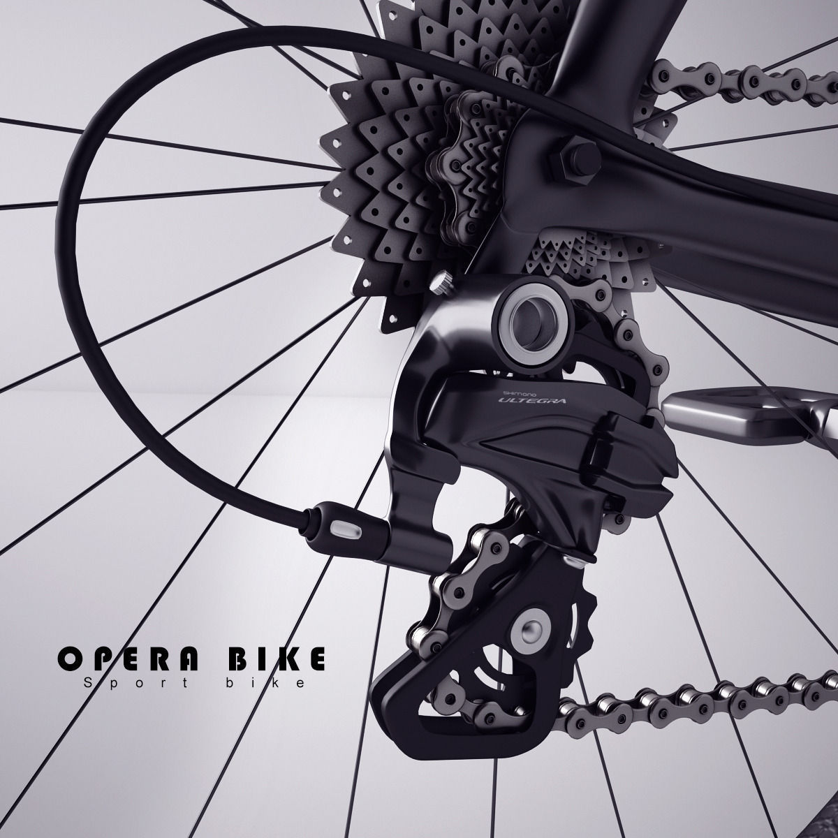 Opera Bicycle 3D model | CGTrader